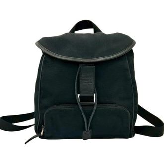 Gucci Pre-owned Nylon Rucksack - - Pre-owned - Damen - Schwarzk - ONE SIZE