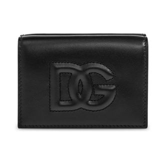 Dolce & Gabbana Geldb&ouml;rse mit Logo - - Accessories - Damen - Schwarzk - ONE SIZE