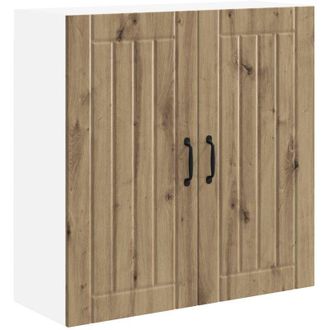 vidaXL vidaXL Armoire de cuisine Lucca Ch&ecirc;ne artisanal 80 x 31 x 80 cm