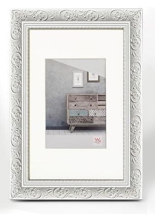 Walther Design Bilderrahmen weiss 50 x 70 cm Barock CR070W
