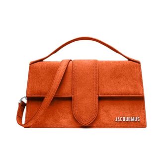 Jacquemus Terrakotta Lederhandtasche - - Bags - Damen - Orange - ONE SIZE