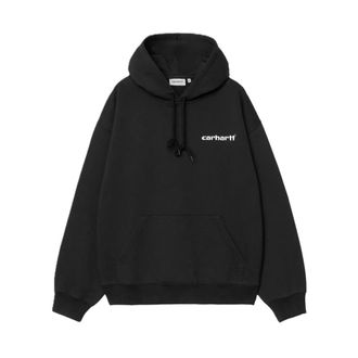 Carhartt Work in Progress Hooded Caps Sweat - - Sweatshirts & Hoodies - Herren - Schwarzk - S
