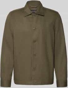 Marc O'Polo Regular Fit Overshirt aus Lyocell-Leinen-Baumwoll-Mix