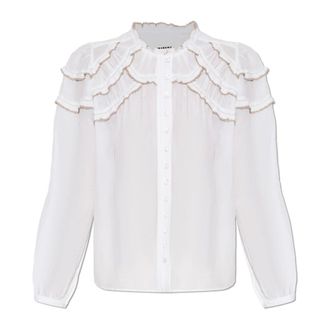 Isabel Marant Damen, Blusen & Hemden, Wei&szlig;, 2XSGr&ouml;&szlig;e