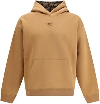 Fendi Herren, Sweatshirts & Hoodies, Braun, SGr&ouml;&szlig;e
