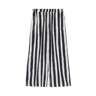 Max Mara Femme, Pantalons, Bleu, Taille: 42 FR Nirvana Wide Pantalons