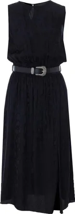 Pinko Robe Au Genou - Noir