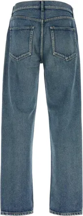 The Row Mens Denim Jeans Vintageindigo Exterior: Cotton