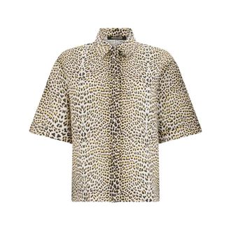 Roberto Cavalli Baby Jaguar Print Shirt - - Blouses & Shirts - Damen - Gelb - S