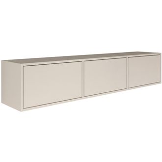 Selsey Selsey - Framme - Mobile Tv Sospeso Con Tre Anta - Grigio Cashmere - 150 Cm