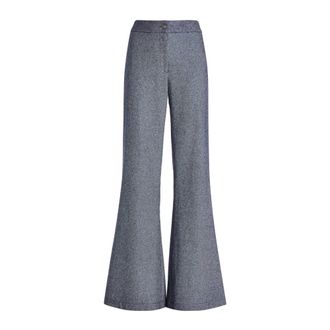 Genny Weite Hosen - - Trousers - Damen - Blau - XS