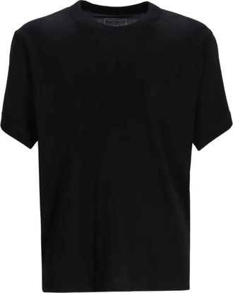 Yohji Yamamoto Homme, Tops, Noir, Taille: M T-shirt manches courtes slim