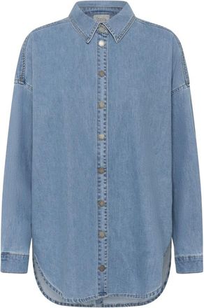 MY ESSENTIAL WARDROBE Femme, Blouses et Chemises, Bleu, Taille: 46 FR Chemises en jean