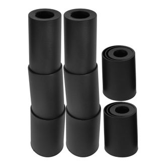 Pretyzoom 4 Stück Teiliges Stuhlzylinder schutzcover für Bürostuhl Gasdruckfeder rutschfeste Staubdichte Abdeckung Kompatibel mit Gaming Bürostühlen Langlebiger