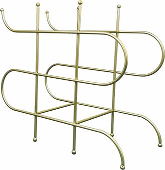 Generic Kreatives Weinregal, Weinflaschenregal aus Metall, Schlicht und Stilvoll, Mehrschichtiges Design, Keine Montage Erforderlich, f&uuml;r Esstisch, Schrank Od