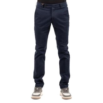 Berwich Slim-fit Hosen - - Trousers - Herren - Blau - M