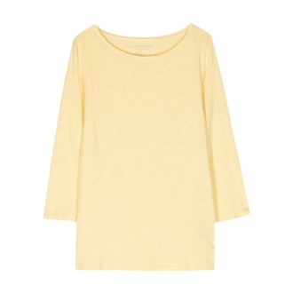 Majestic Filatures Damen, Oberteile, Gelb, SGröße