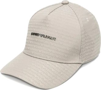 Emporio Armani casquette &agrave; logo - Gris