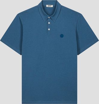 Jott Polo manches courtes Bleu jeans Dario - Taille XXL