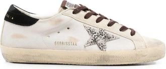 Golden Goose Super Star Suede Toe Tongue And Heel Leather Upper Pois Horsy Star