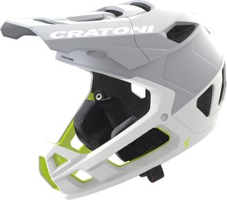 Cratoni Interceptor Helmet Wei&szlig; Matt M