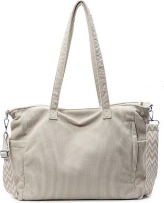 Generic Sac &agrave; main en velours c&ocirc;tel&eacute;, sac pour femmes avec bandouli&egrave;re r&eacute;glable, sacs crois&eacute; avec pochette pour universit&eacute;, travail, voyage, shopping, vacance