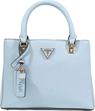 Guess Femme, Sacs, Bleu, Taille: ONE Size Noelle II Small Multi Comp Satchel