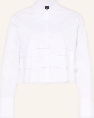Marc Cain Hemdbluse Mit Volants weiss