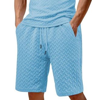 Generic Short d&eacute;t&eacute; pour homme - Short de plage chino d&eacute;contract&eacute; - Couleur unie - Confortable - Respirant - Streetwear tendance - Pantalon de vacances respira