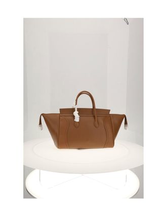 Celine Womens Shoulder Bag Soft Tan Lamb Leather