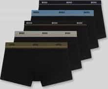 HUGO BOSS Trunks aus Baumwoll-Mix im 5er-Pack
