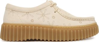 Clarks Halbschuhe Clarks Torhill Bee 26186297 &Eacute;cru