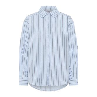 Saint Tropez KeelySZ Shirt - Femme - Blouses et Chemises - Bleu - Taille: 44 FR