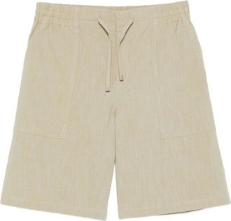 Dr&ocirc;le de Monsieur Homme, Shorts, Vert, Taille: M Drawstring Patch-Pocket Shorts