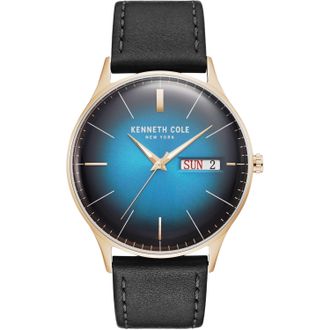 Kenneth Cole Herrenuhr Quartz Gold - Silber