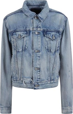 Ralph Lauren Femme, Vestes, Bleu, Taille: 36 FR Trucked Jacket