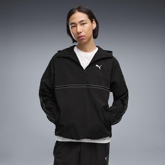 Puma Hoodie d&eacute;contract&eacute; &agrave; 1/2 zip PUMA Class Homme, Accessoires, Noir, XXL