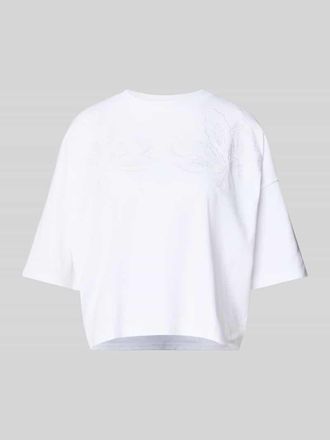 HUGO BOSS T-Shirt mit Motiv-Stitching Modell Enesse