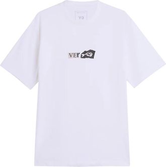 Yohji Yamamoto Femme, Tops, Blanc, Taille: 44 FR Very-3 SS Tee