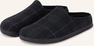 Birkenstock Pantoletten Amsterdam Wrap Dip blau