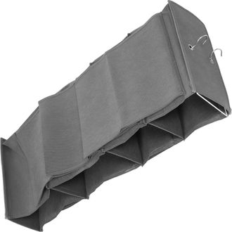 Garneck Hängender Kleiderschrank Organizer aus Robustem Vliesstoff mit Fächern Staubgeschützt Platzsparend für Handtaschen Kleidung und Accessoires für Hausha