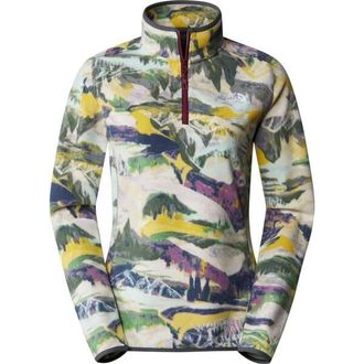 The North Face Damen Rolli W 100 GLACIER PRINTED 1/4 ZIP - EU