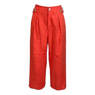 Vicolo Femme, Pantalons, Orange, Taille: 40 FR Tab0408 Straight Pantalons
