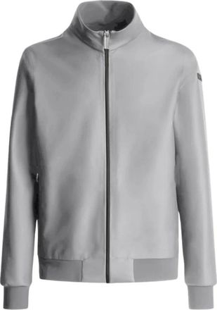 Roberto Ricci Design Rrd, Homme, Vestes, Blanc, Taille: XL Rubber Zip Fleece