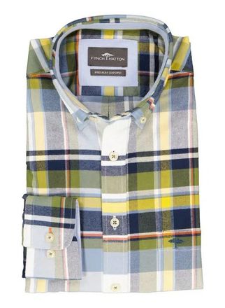 Fynch-Hatton Fynch-Hatton Herren Hemden mehrfarbig Oxford