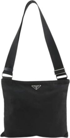 Prada Sac bandouli&egrave;re vintage Pre-owned - Femme - Pre-owned - Noir - Taille: ONE Size