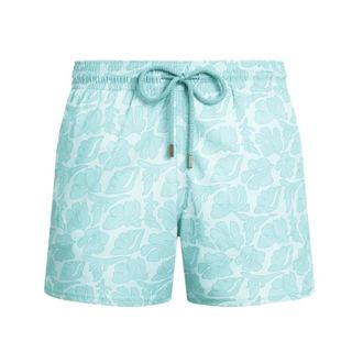 Vilebrequin Homme, Maillots de bain, Blanc, Taille: 3XL Stretch Short Swim Shorts Seashells