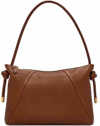 Fossil Willa, Sac à bandoulière Femmes, Marron Caramel, 30.48L x8.89Wcm x22.86 H cm