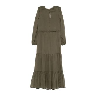 Twinset Damen, Kleider, Gr&uuml;n, SGr&ouml;&szlig;e