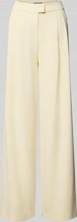 Christian Berg Cocktail Wide Leg Stoffhose mit Raffungen